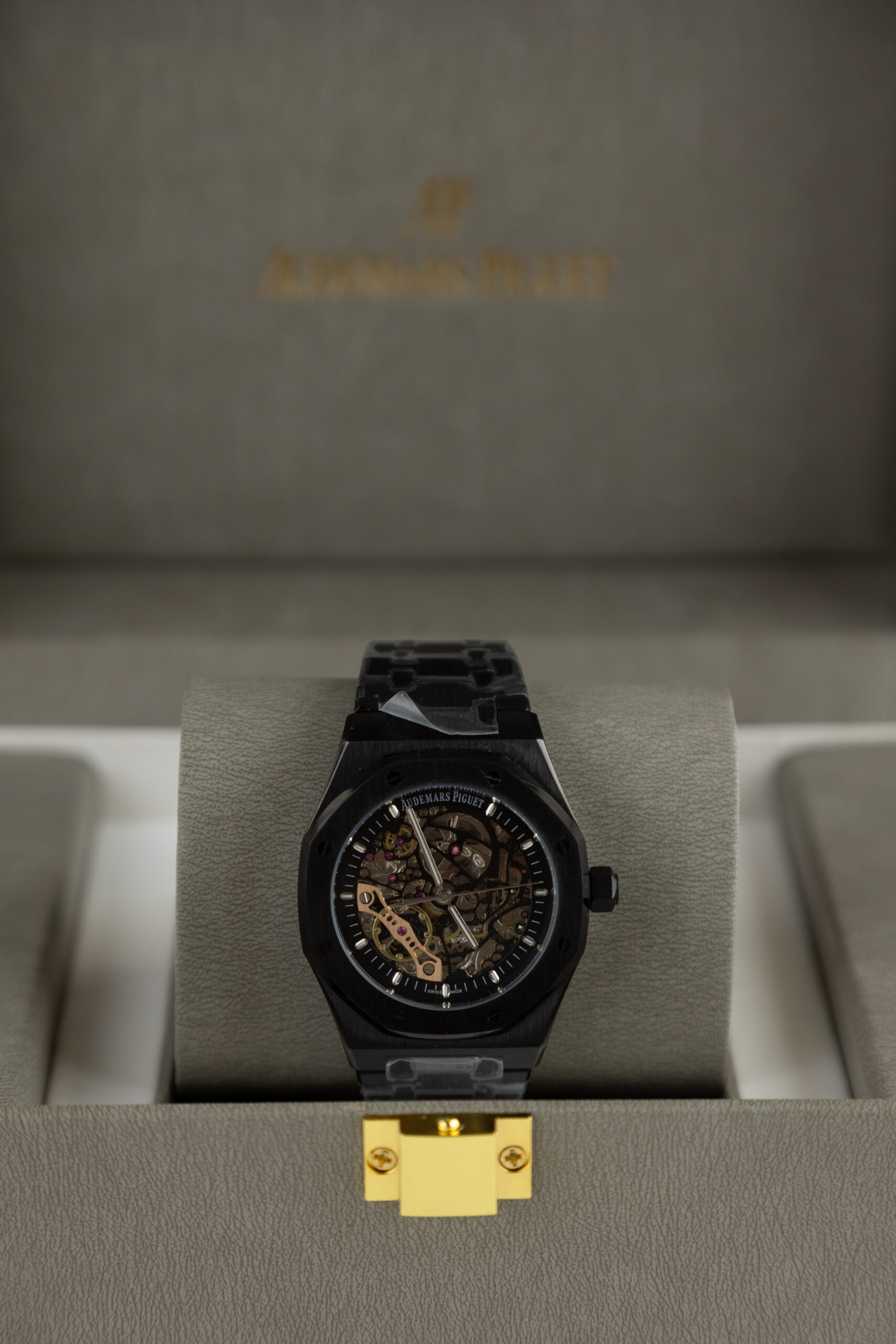 Audemars Piguet black Skeleton Royal Oak Skeleton Watch – Pennywise ...